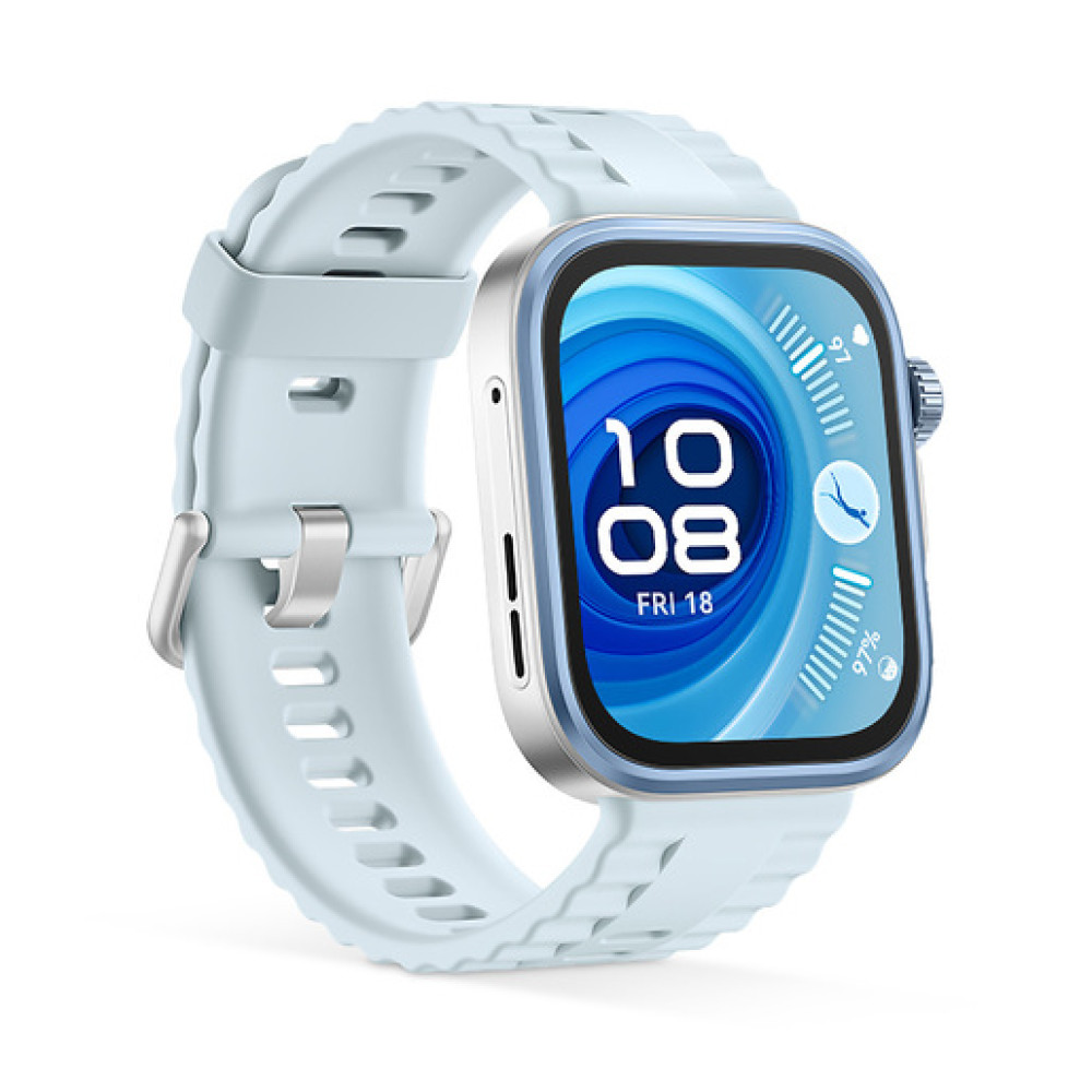 Buy Online Huawei Watch FIT 4 Pro Smartwatch - Blue & Quick Link Strap in Qatar- Tccq.com